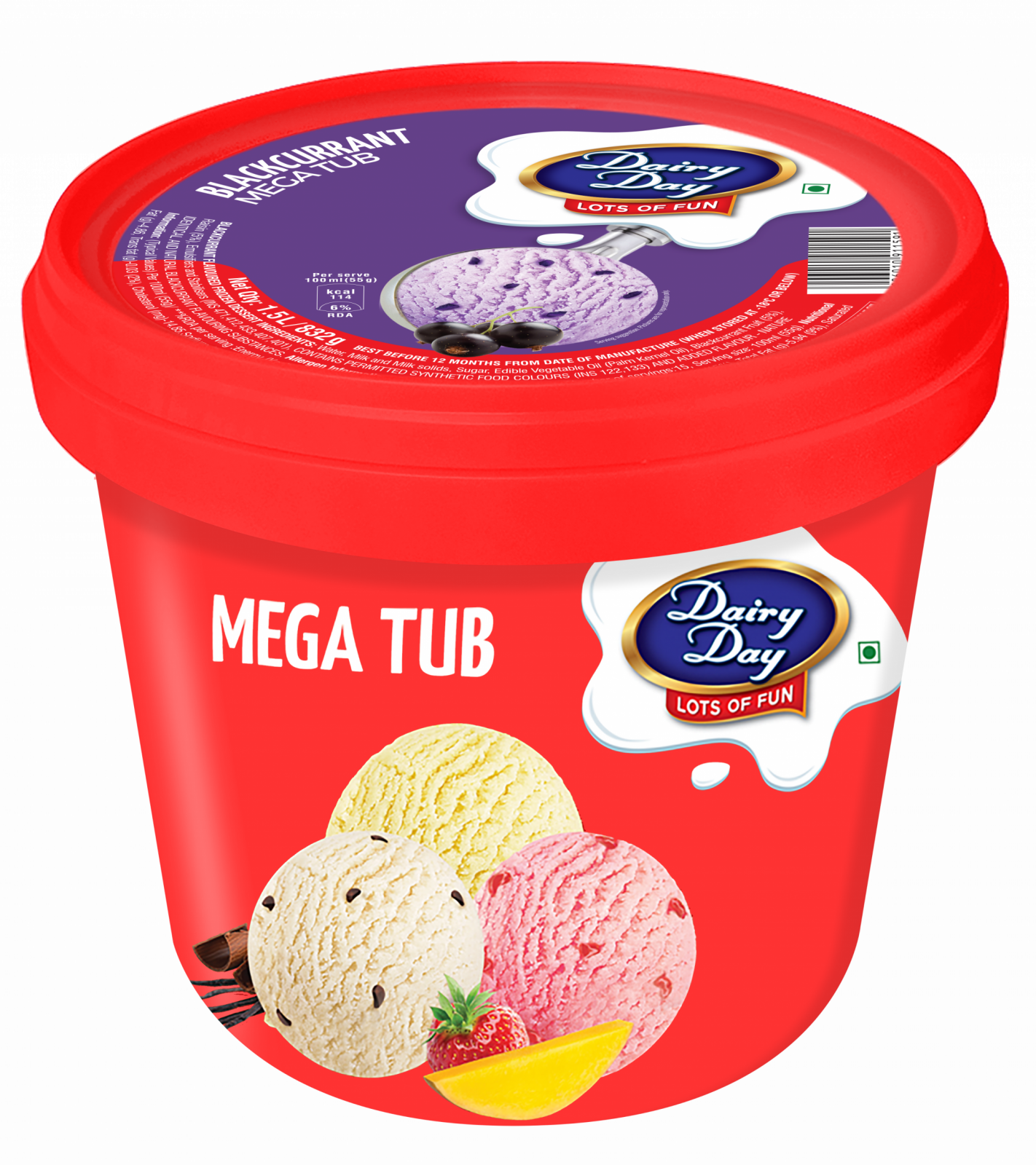 Blackcurrant Mega Tub – 1.5 Ltr