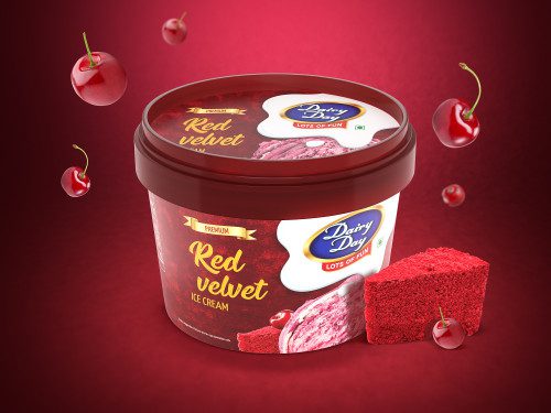 Red Velvet Premium Tub – 480ml