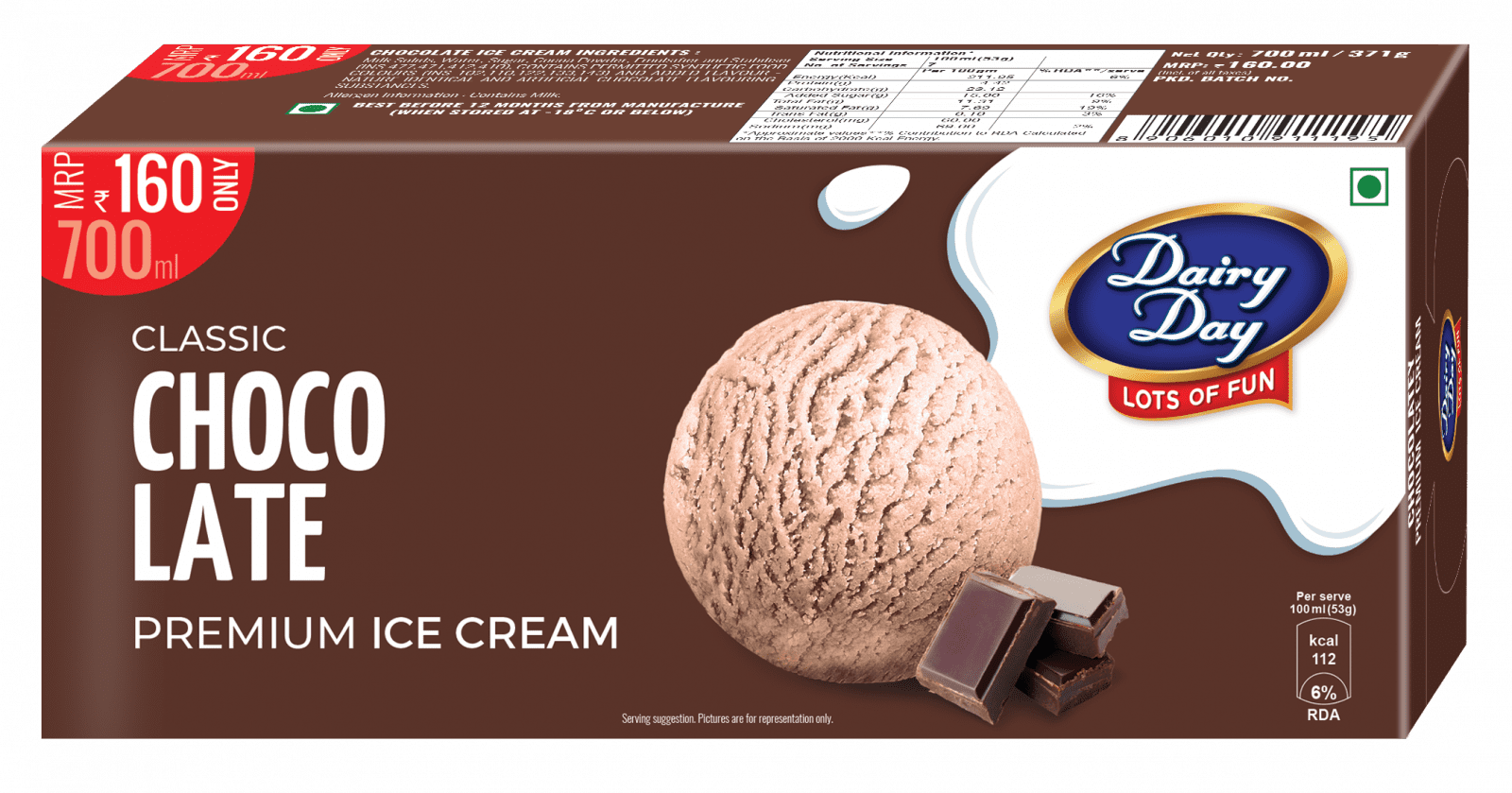 Chocolate Classic Pack – 700ml