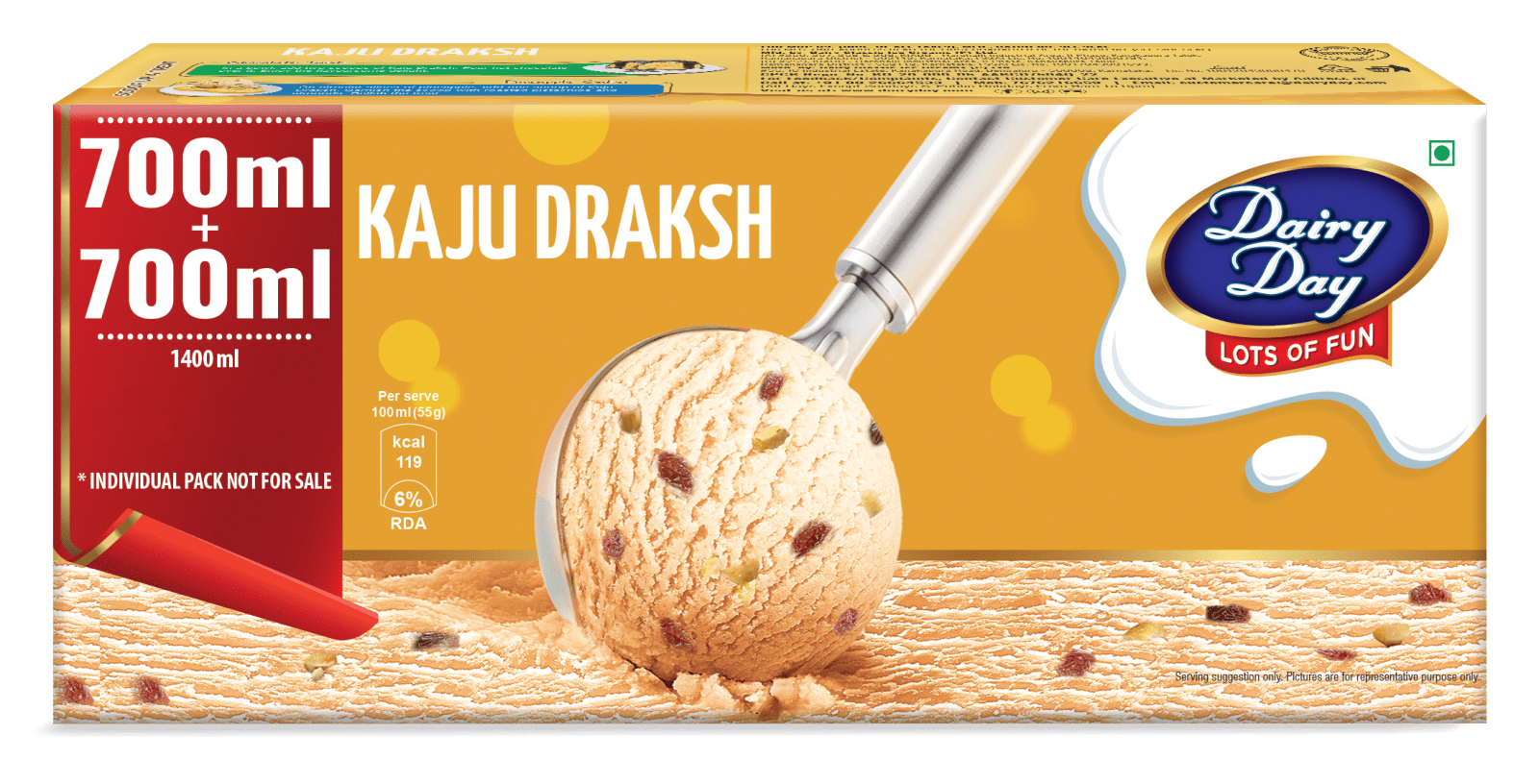 Kaju Draksh Value Pack – 700ml x 2
